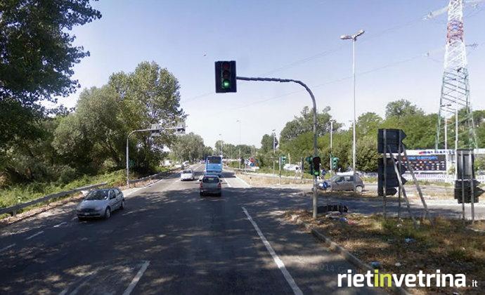 Salaria per Roma, una rotatoria al posto del semaforo di Passo Corese ...